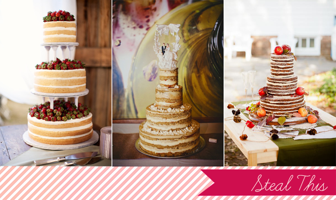 Steal Worthy Idea | Bare Cakes | Glamour & Grace