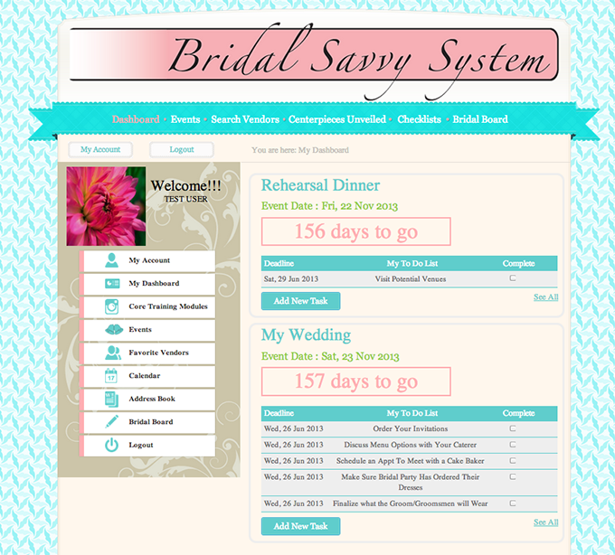 Planning System for the Budget Bride | Glamour & Grace