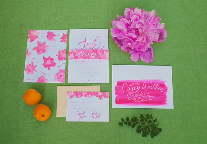 Colorful Kate Spade Wedding Inspiration | Glamour & Grace