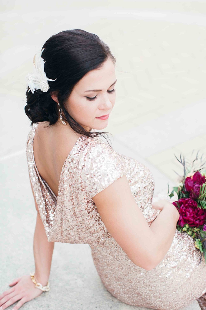 Vintage Glam Wedding Inspiration | Glamour & Grace