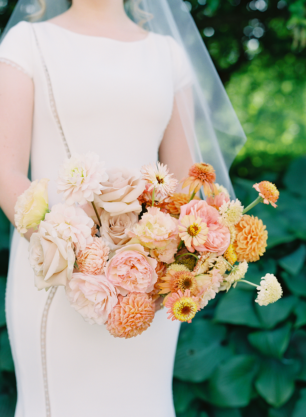 Colorful Outdoor Summer Wedding | Glamour & Grace