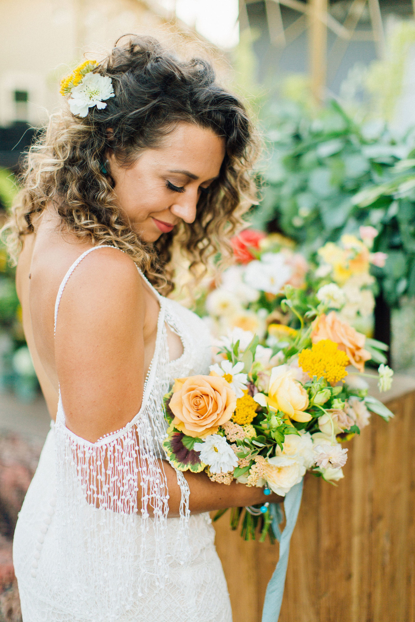 Boho Fall Backyard Wedding Ideas | Glamour & Grace