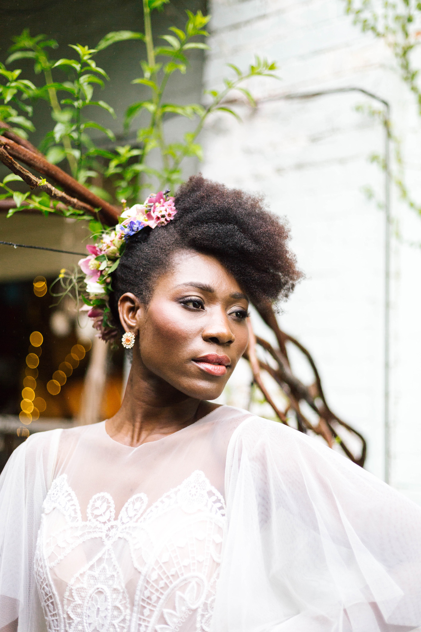 Floral Garden Bridal Style | Glamour & Grace