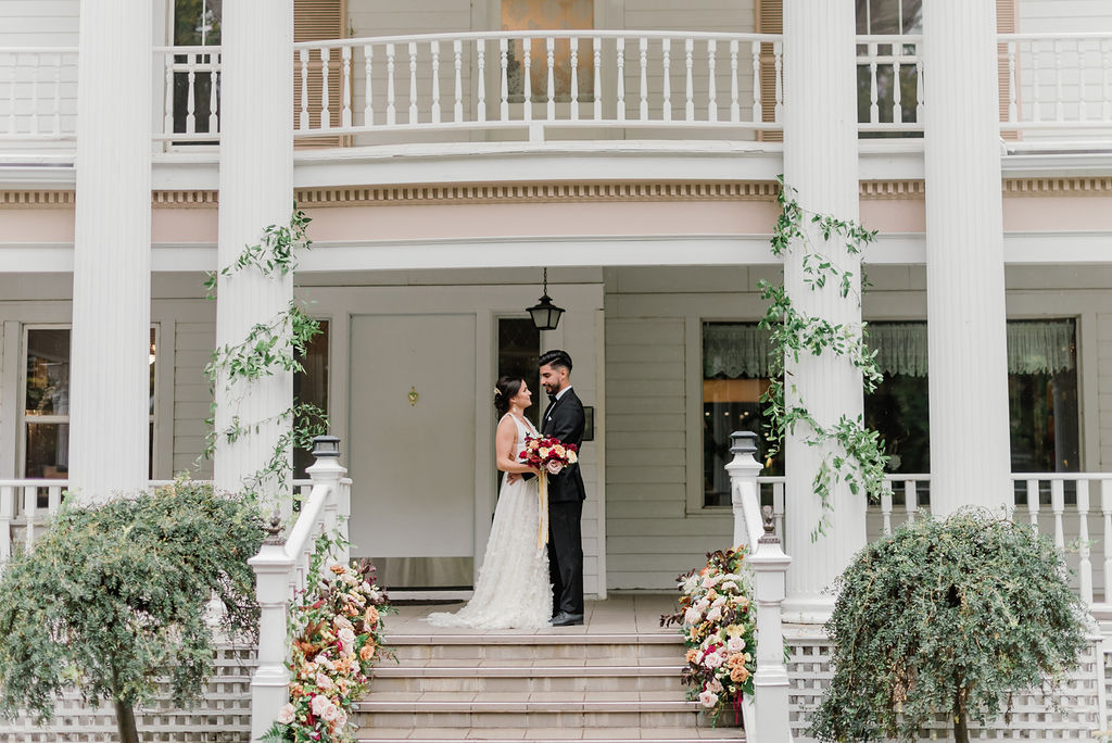 Elegant Autumn Manor Wedding Ideas | Glamour & Grace